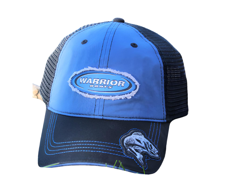 Blue Walleye Cap – Warrior Boats